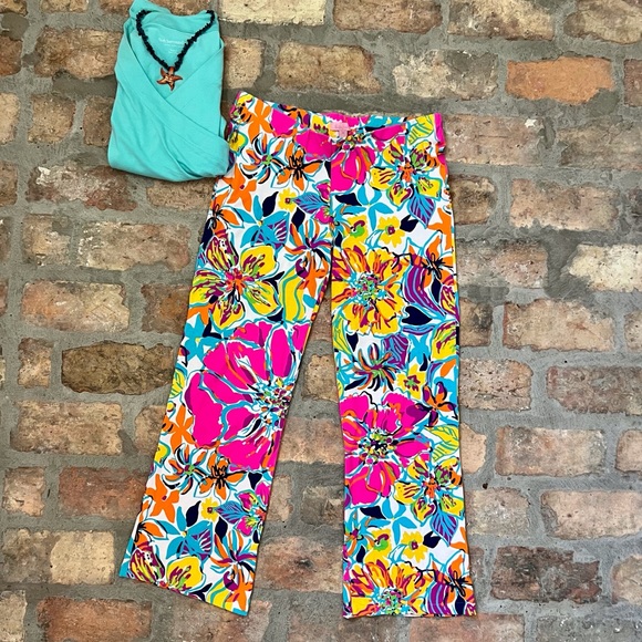 Lilly Pulitzer | Pants & Jumpsuits | Lilly Pulitzer Palazzo Pants ...